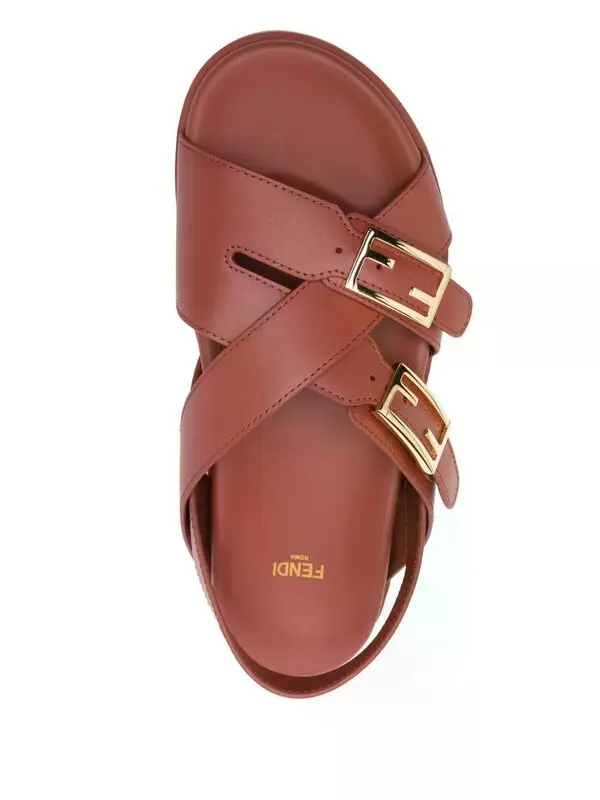 Fendi Leather Sandals