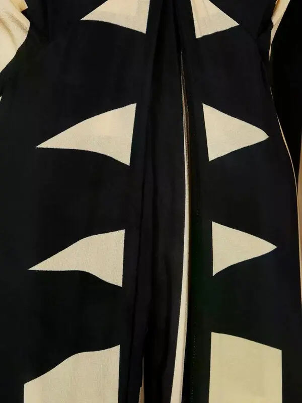 VOLANTIS Silk Midi Dress