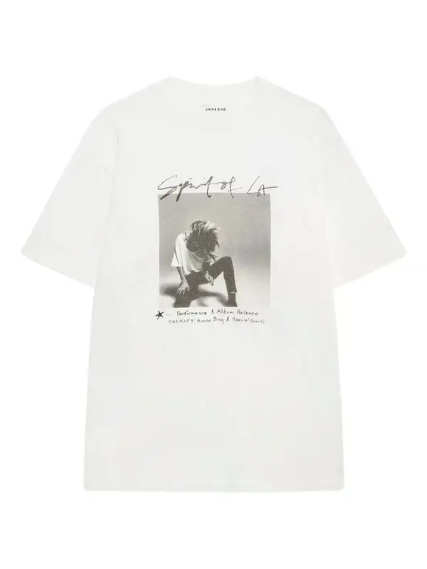 ANINE BING Ashton T-shirt - White