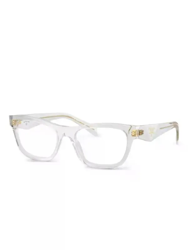 Prada Rectangle-frame Glasses - White