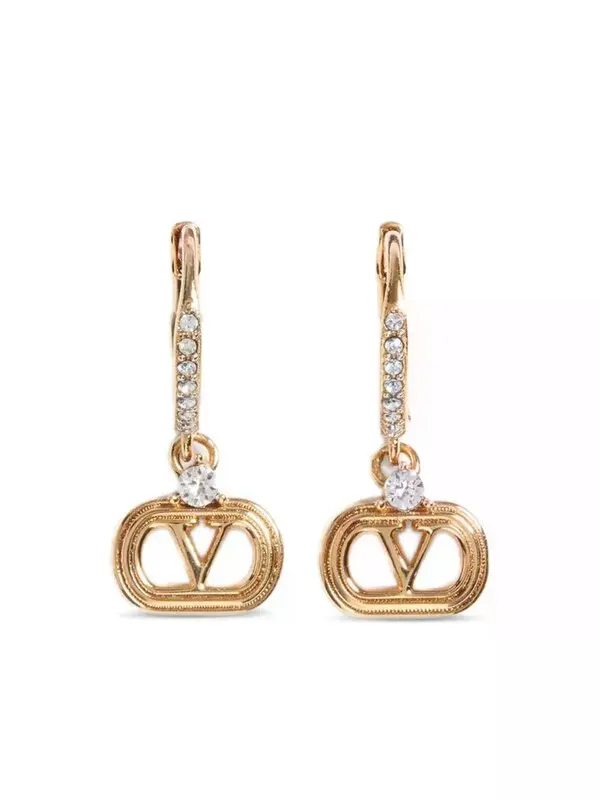 Valentino Garavani Vlogo Signature Earrings - Gold