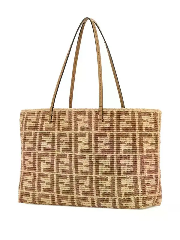 Fendi Embroidered Tote Bag