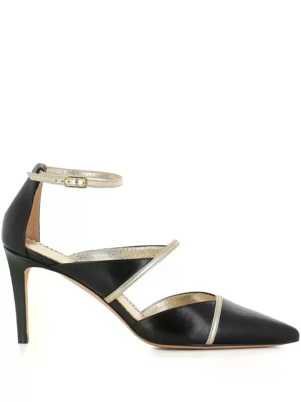ANTONIO BARBATO MAESTRI VENEZIANI Cut-out Leather Pumps - Black