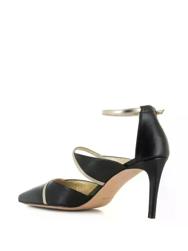 ANTONIO BARBATO MAESTRI VENEZIANI Cut-out Leather Pumps - Black