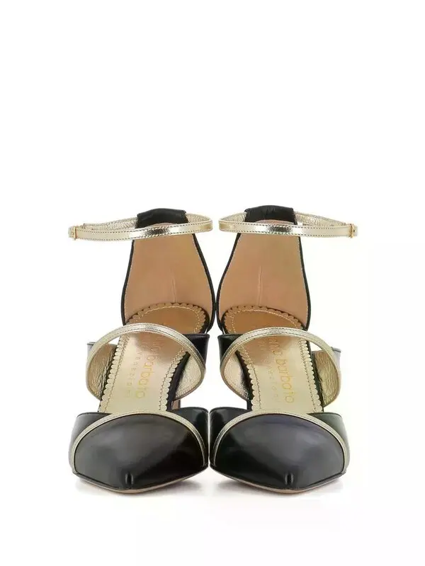 ANTONIO BARBATO MAESTRI VENEZIANI Cut-out Leather Pumps - Black