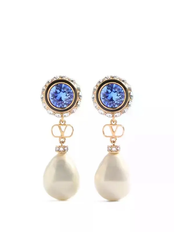 Valentino Garavani Vlogo Signature Earrings - Gold
