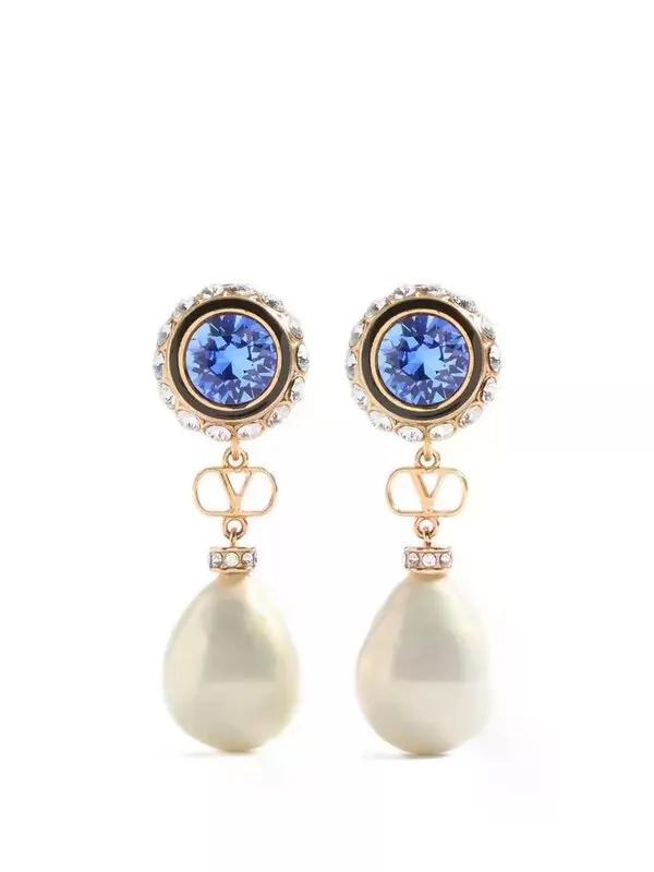 Valentino Garavani Vlogo Signature Earrings - Gold