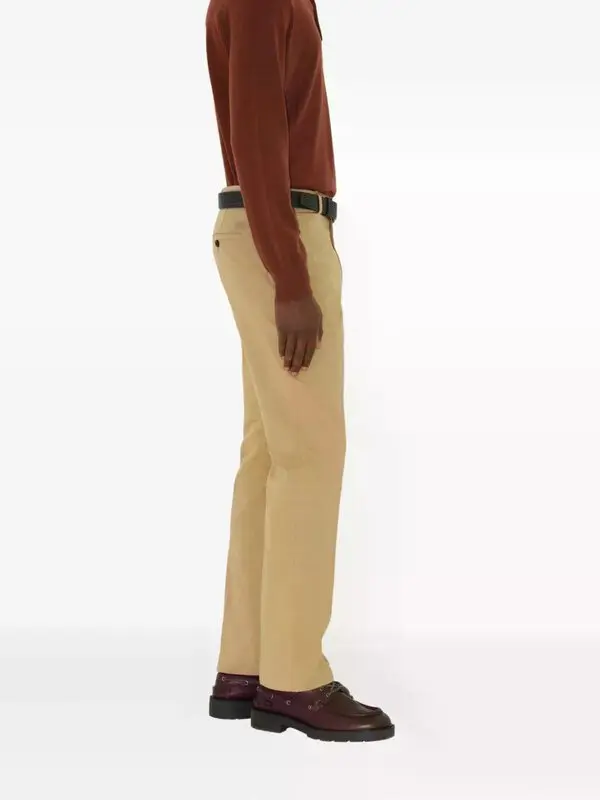 Burberry Straight Cotton Pants