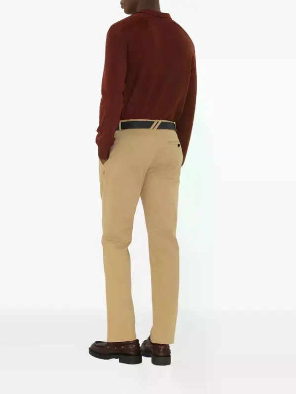 Burberry Straight Cotton Pants