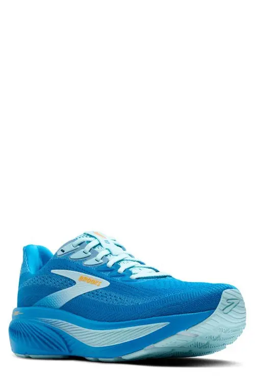 Brooks Ghost 17 Running Shoe - Cloissone/ Blue/ Orange