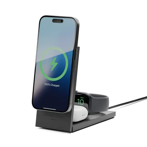 14TH & UNION Rise 3in1 Magneticcharger - Black