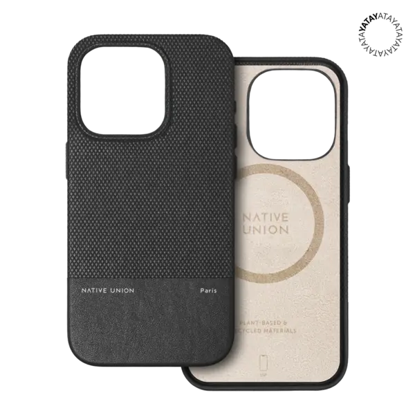 14TH & UNION Classic Case Iphone 16 - Black Pro Max