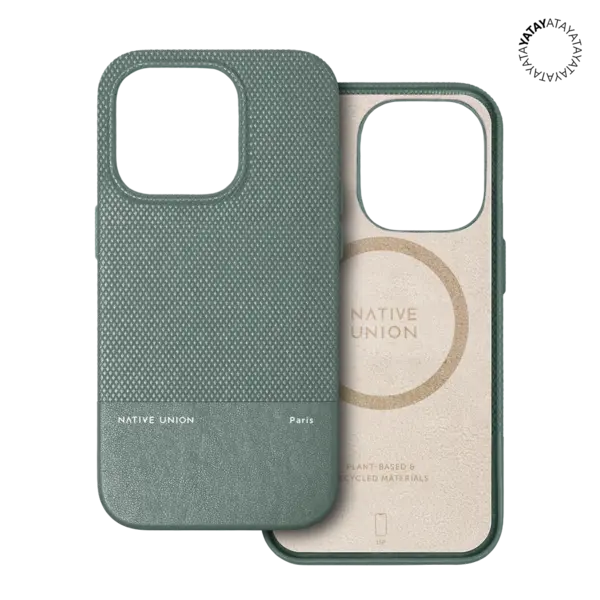 14TH & UNION Classic Case Iphone 16 - Slate Green Pro
