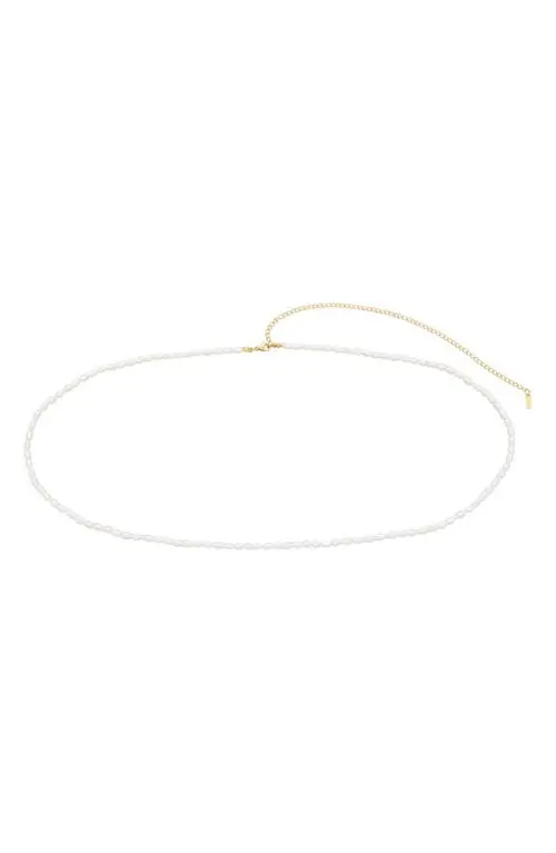 ST. MORAN 18k & Freshwater Pearl Waist Chain - Gold