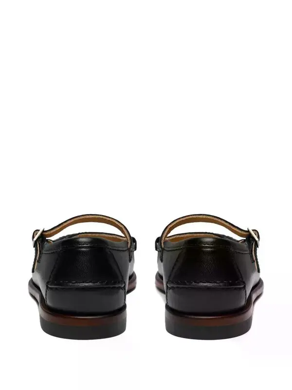 SEBAGO Leather Ballerina Shoes