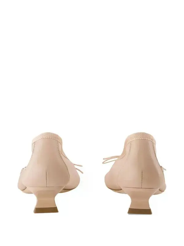 Simone Rocha Crystal-embellished Pumps - Neutrals