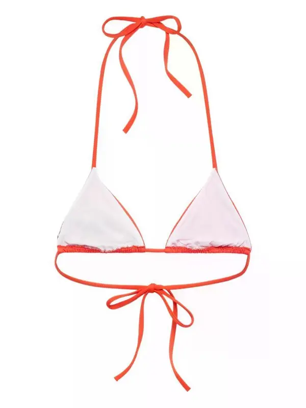 Dsquared2 Embroidered Bikini Top