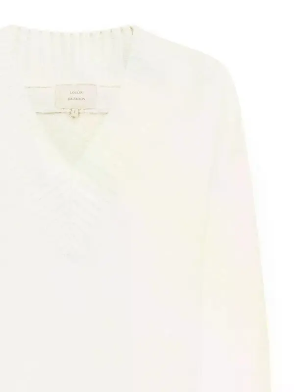 Loulou De Saison Cashmere V-neck Sweater