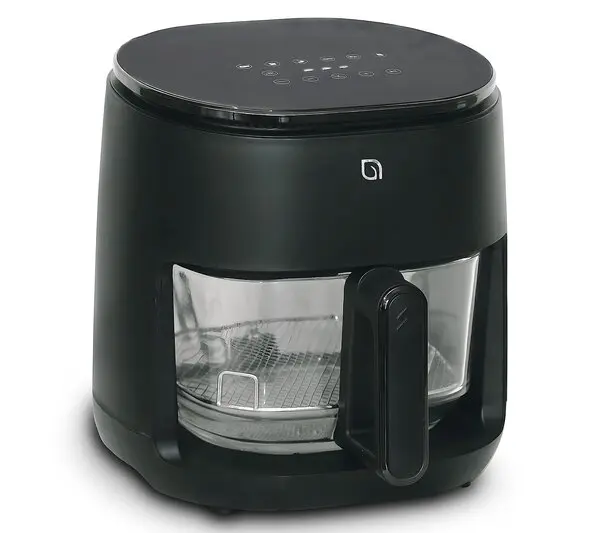 WILLOW 5-qt Digital Glass Air Fryer W/ Touch-sc Reen - One-color