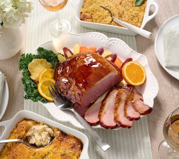 CORKY'S Bbq 4-lb Carver Ham W/ Glaze & 2-lb Sides - One-color