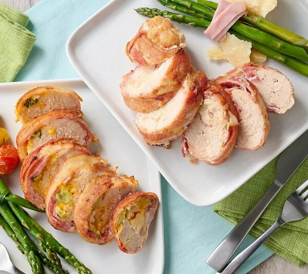 FAMILY FARMS 14-oz Bacon Wrapped Stuffed Chicken Breasts - One-color