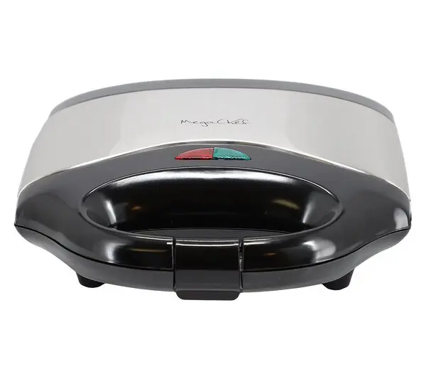 MEGACHEF Electric Compact Non Stick Sandwich Ma Ker