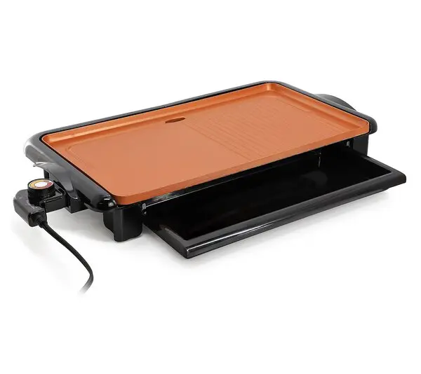 MEGACHEF 18.89' Electric Grill/griddle With Cop Per Coating