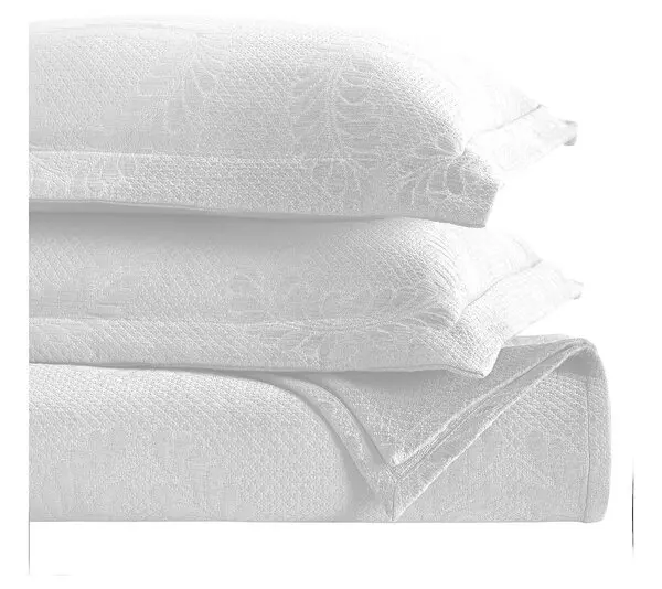 SUPERIOR Peploi Cotton Bedspread And Sham Set, Ull