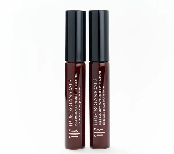 True Botanicals Pure Radiance Overnight Lip Treatment Duo - One-color