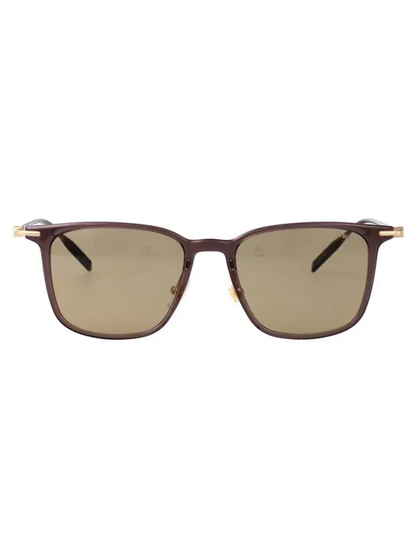 Montblanc Sunglasses - Brown-gold-brown
