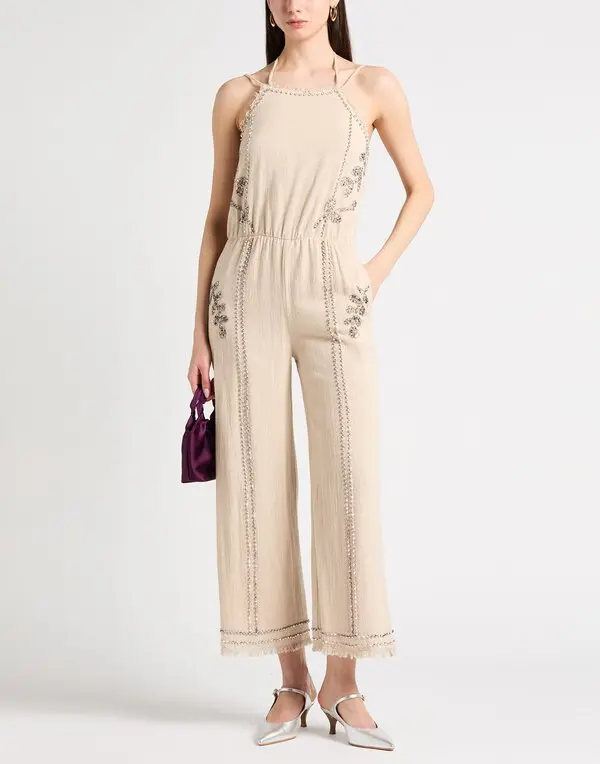 TRUSSARDI Cotton Lurex Jumpsuit