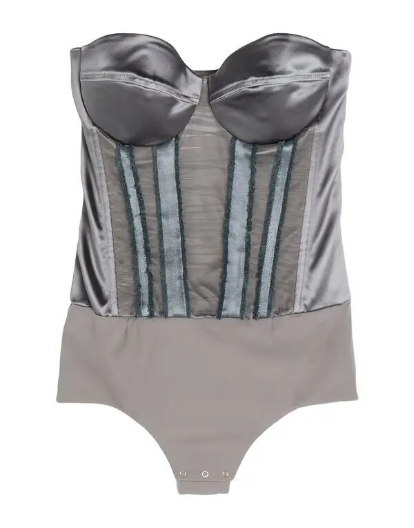 Elisabetta Franchi Satin Bodysuit