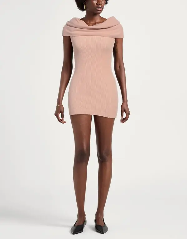 Elisabetta Franchi Wool & Cashmere Mini Dress