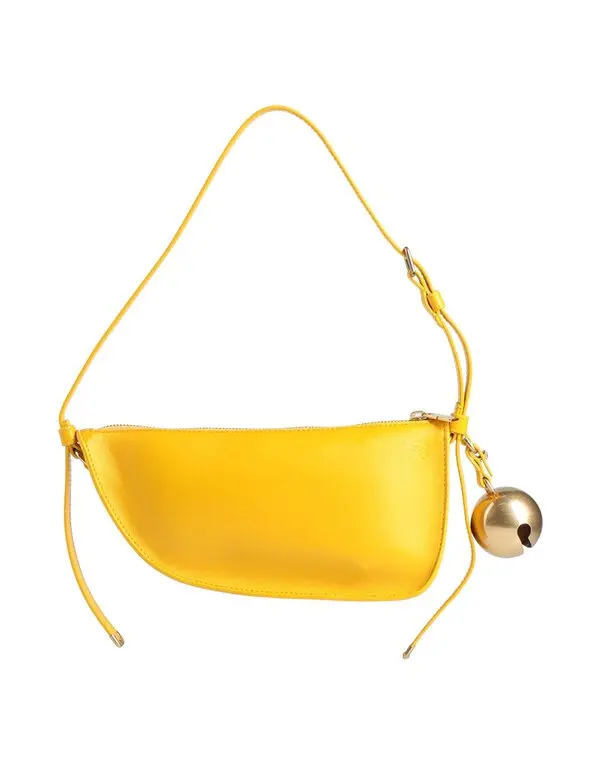 Burberry Lambskin Baguette Bag - Yellow