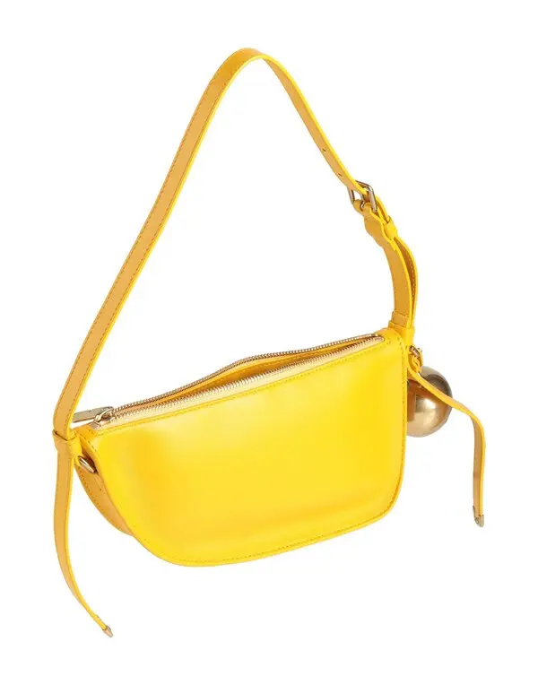 Burberry Lambskin Baguette Bag - Yellow