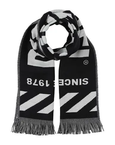 DIESEL® Scarf Virgin Wool, Acrylic - Black