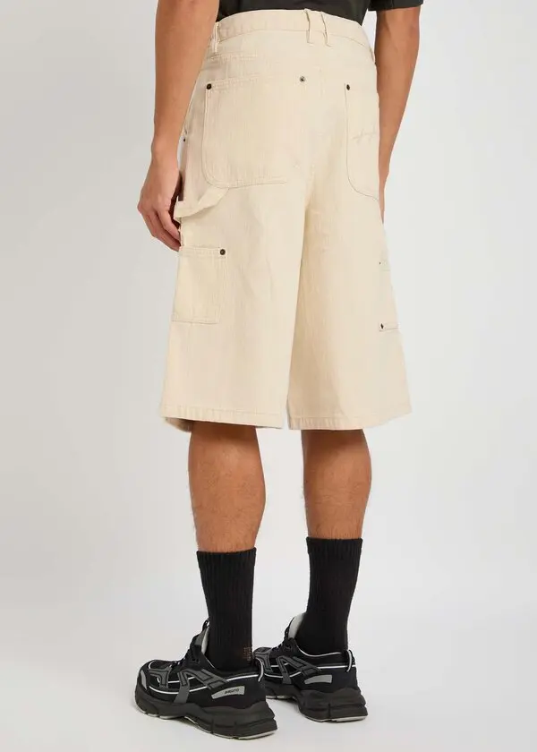 HONOR THE GIFT Gears Woven Cotton Shorts