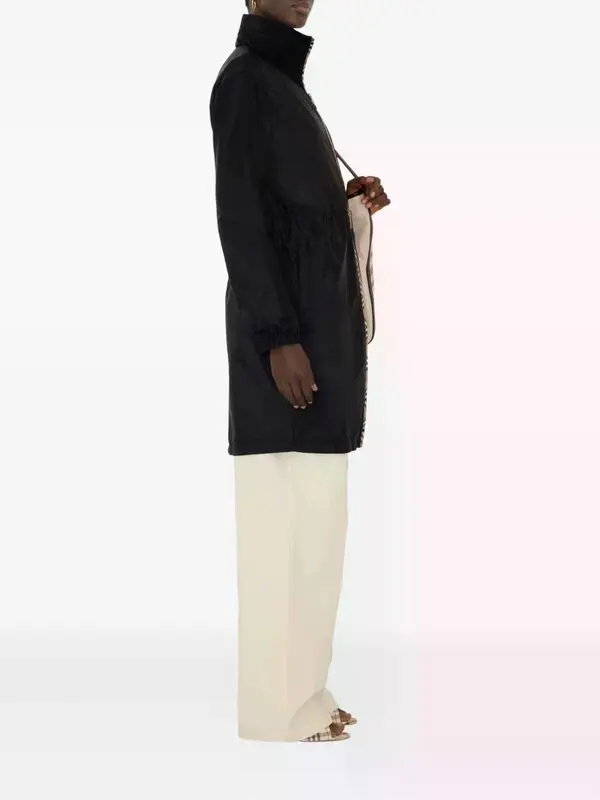 Burberry Vintage Check-trim Parka Coat