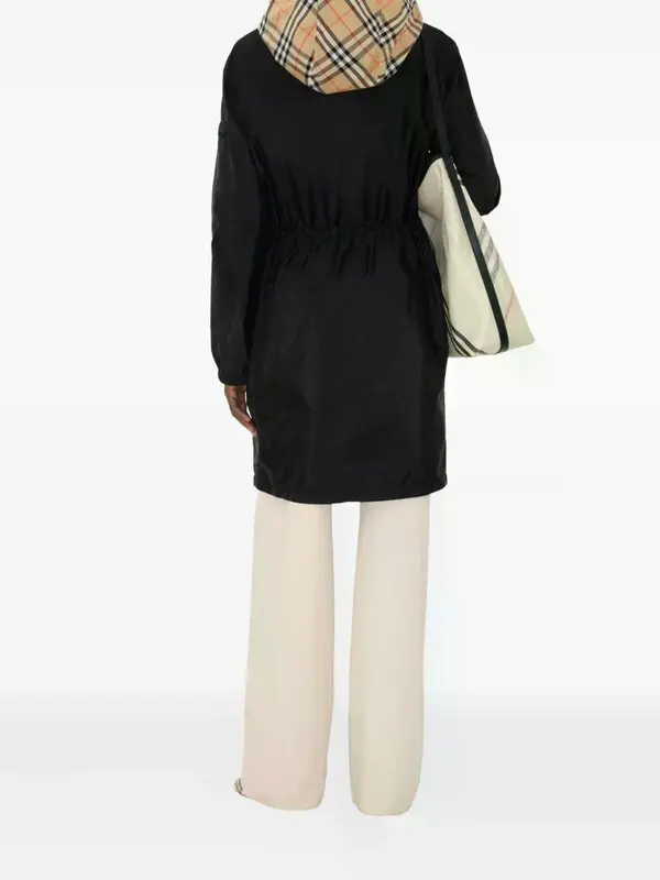 Burberry Vintage Check-trim Parka Coat