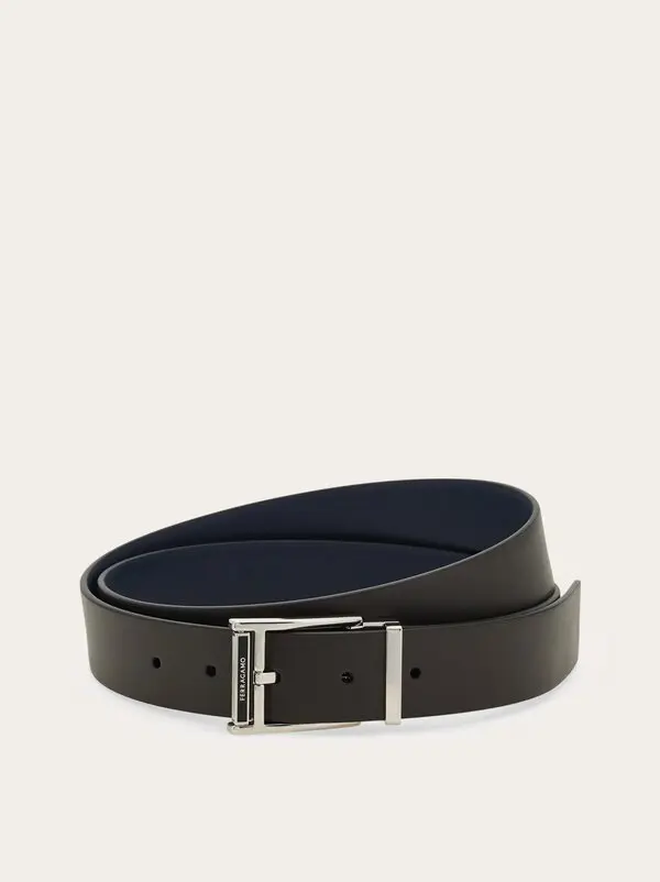 FERRAGAMO Reversible And Adjustable Belt - Brown