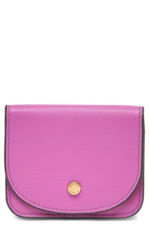 AIMEE Pucker Up Leather Card Case - Bloom