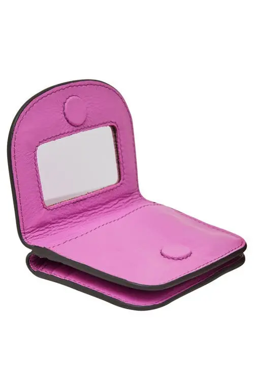AIMEE Pucker Up Leather Card Case - Bloom