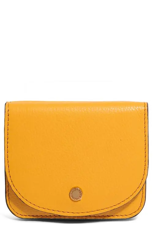 AIMEE Pucker Up Leather Card Case - Sunshine