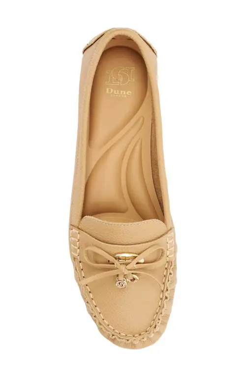 Dune London Grovers Leather Loafer - Camel