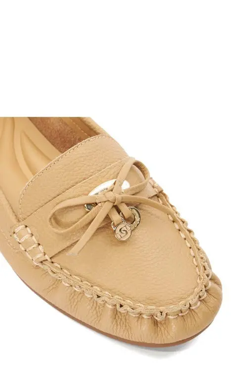 Dune London Grovers Leather Loafer - Camel