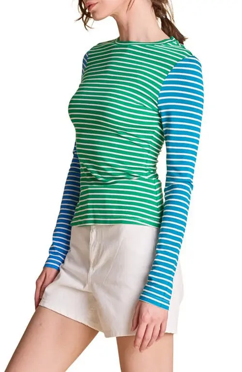 English Factory Colorblock Stripe Long Sleeve T-shirt