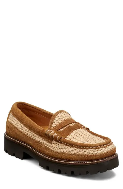 G.H.BASS Larson Lug Sole Penny Loafer