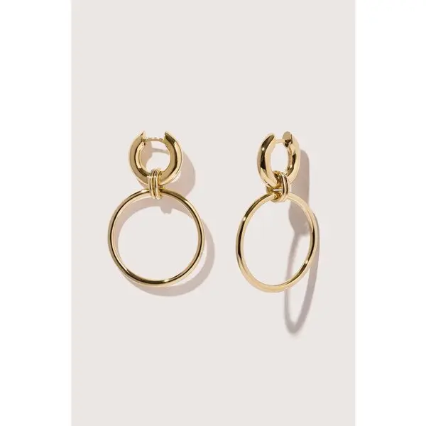 OTIUMBERG 14kt Gold Vermeil Laguna Hoop Earrings - Yellow Toned Gold