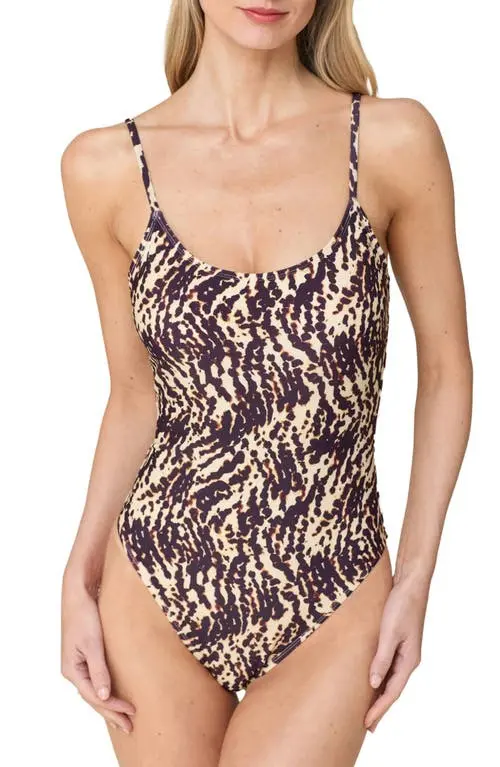 ANDIE Laguna One-piece Swimsuit - Spotted Leopard