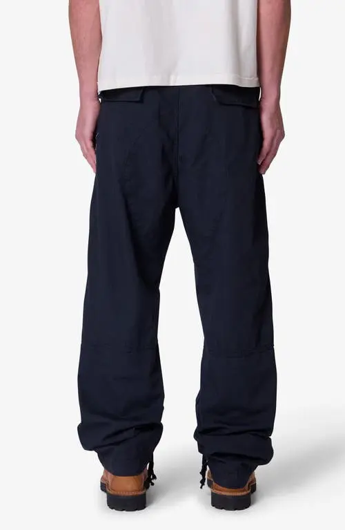 Mnml Ultra Baggy Ripstop Cargo Pants - Black